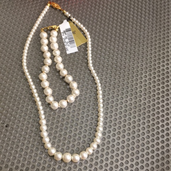 Jennifer Moore | Jewelry | Vtg Jennifer Moore Pearl Necklace Bracelet ...